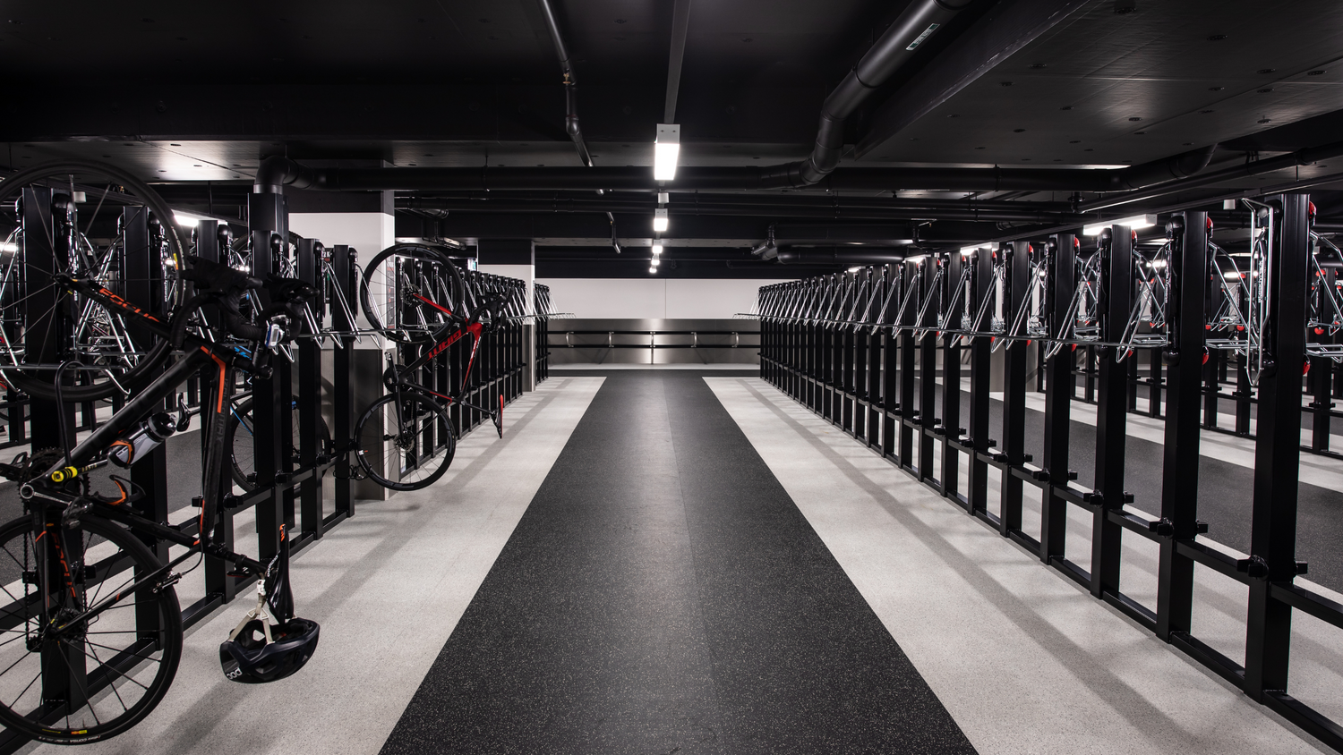 Indoor Bike Parking | Commercial Indoor Bicycle Parking Solution ...