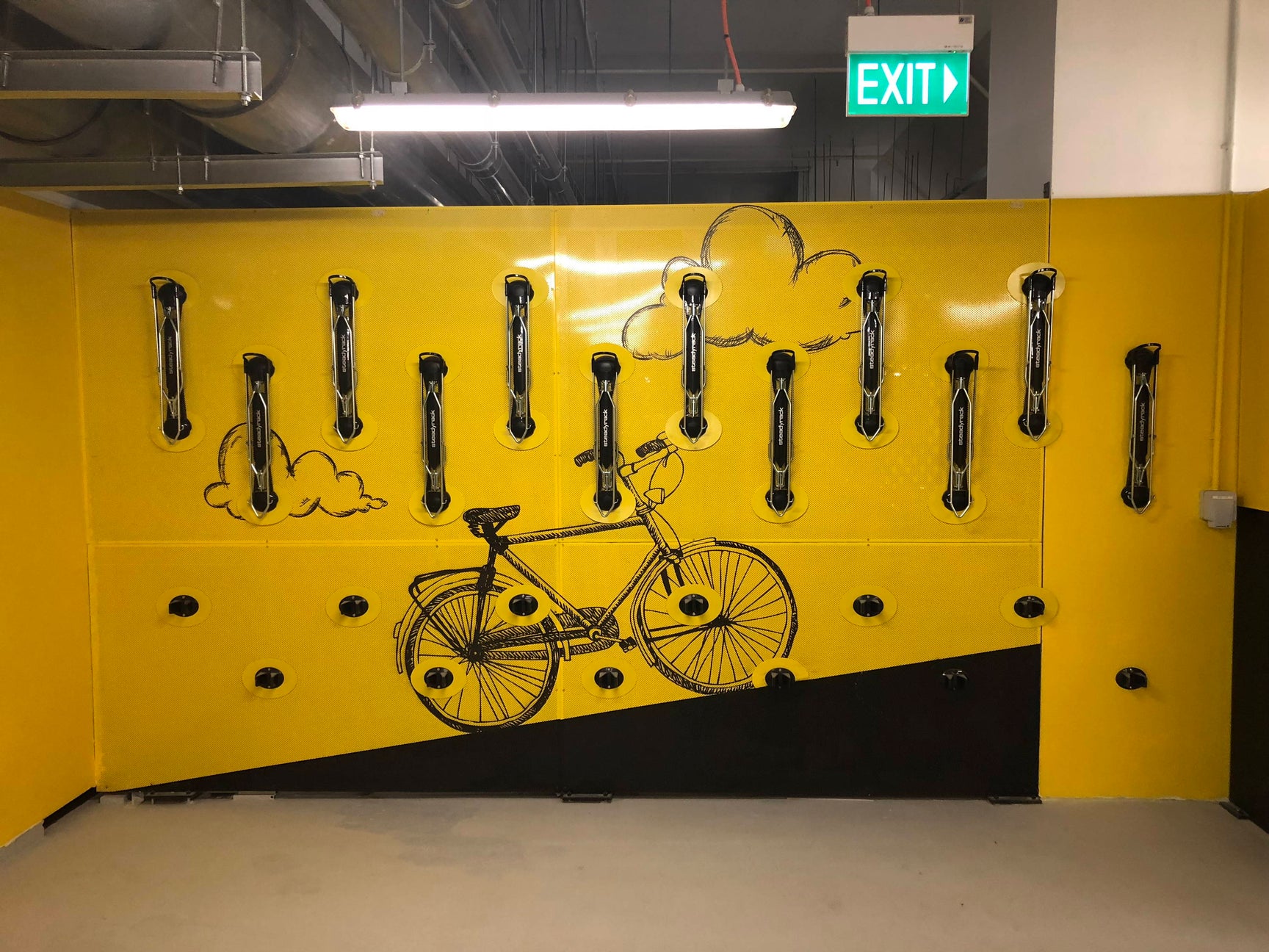 Indoor Bike Parking | Commercial Indoor Bicycle Parking Solution ...